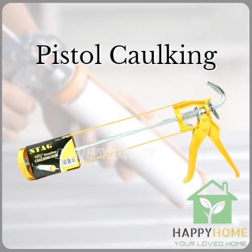 Pengedap Pembaikan Retak Dinding Pengisi Dempul dengan Pistol Caulking ...