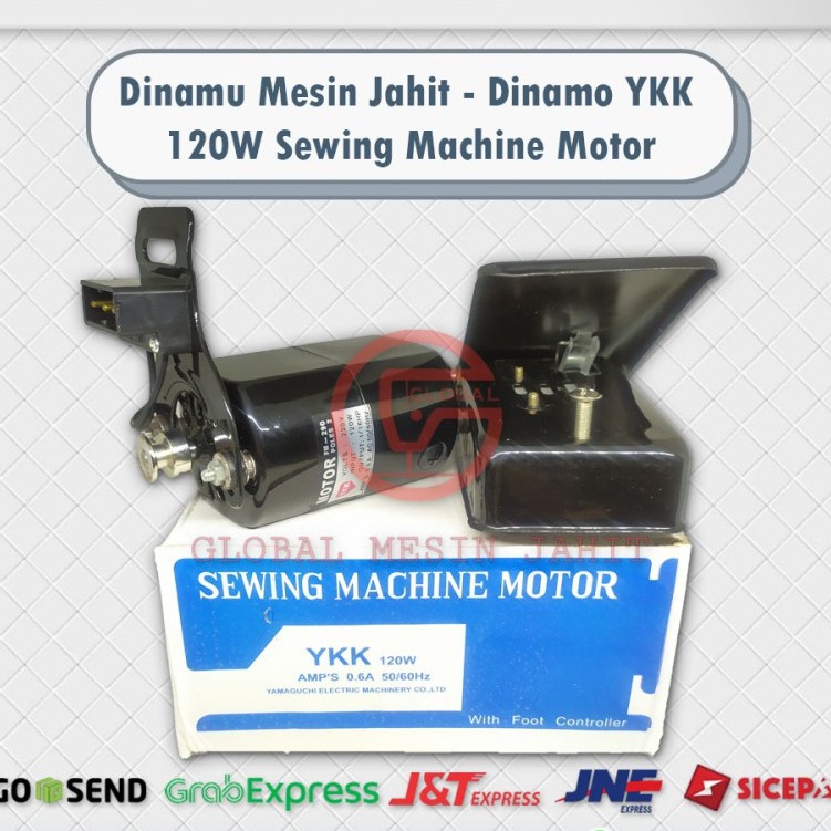 MESIN Dinamu Small Sewing Machine - Dinamo YKK 120W Sewing Machine ...