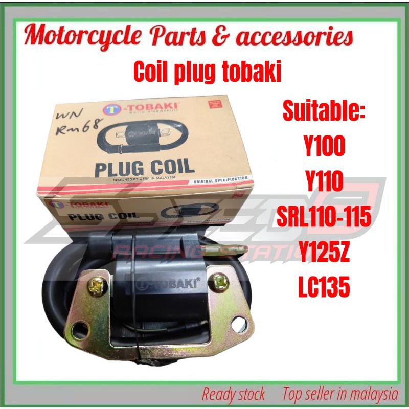 coil plug Tobaki Y100 Y110 Y125Z LC135 SRL110 SRL115 | Shopee Malaysia