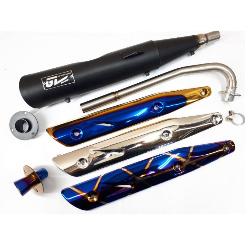 Honda Wave 125 Racing Exhaust STD POWER - GLRacing | Shopee Malaysia