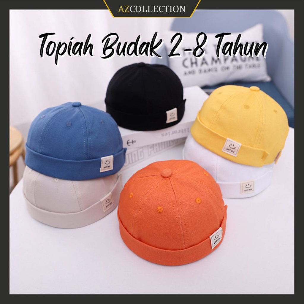 2 - 8yr Kopiah Topi Kanak2 Comel Dan Selesa Dipakai Topiah Viral Budak ...