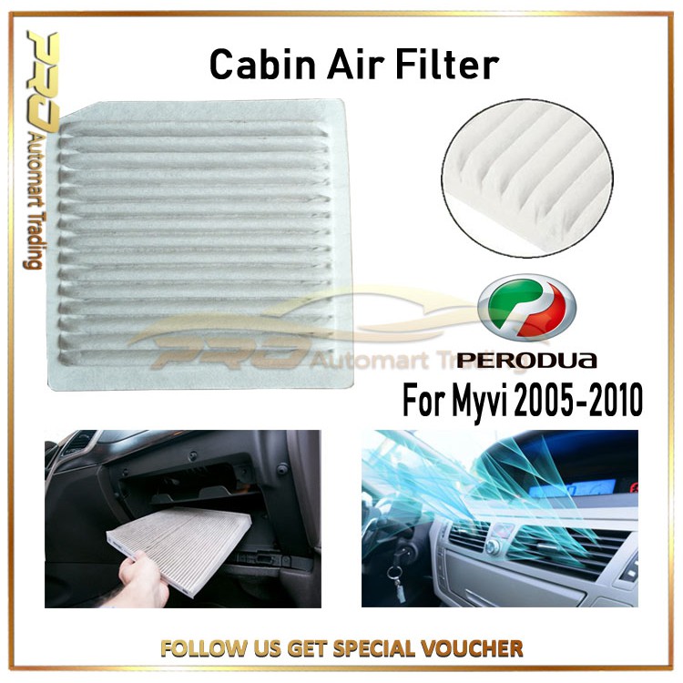 Cabin Air Filter Perodua Myvi Old Model 2005-2011 | Shopee Malaysia