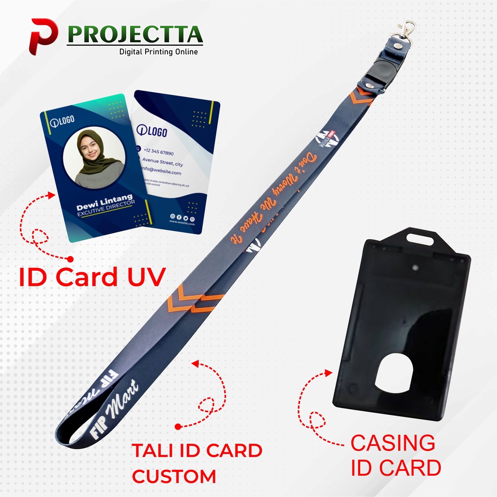 Tirta ANUGRAH - CUSTOM ID CARD PACKAGE/CUSTOM FULL COLOR LANYARD STRAP ...