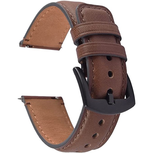 Fullmosa Yola Burnished Leather Watch Band Vintage Wristband Quick ...