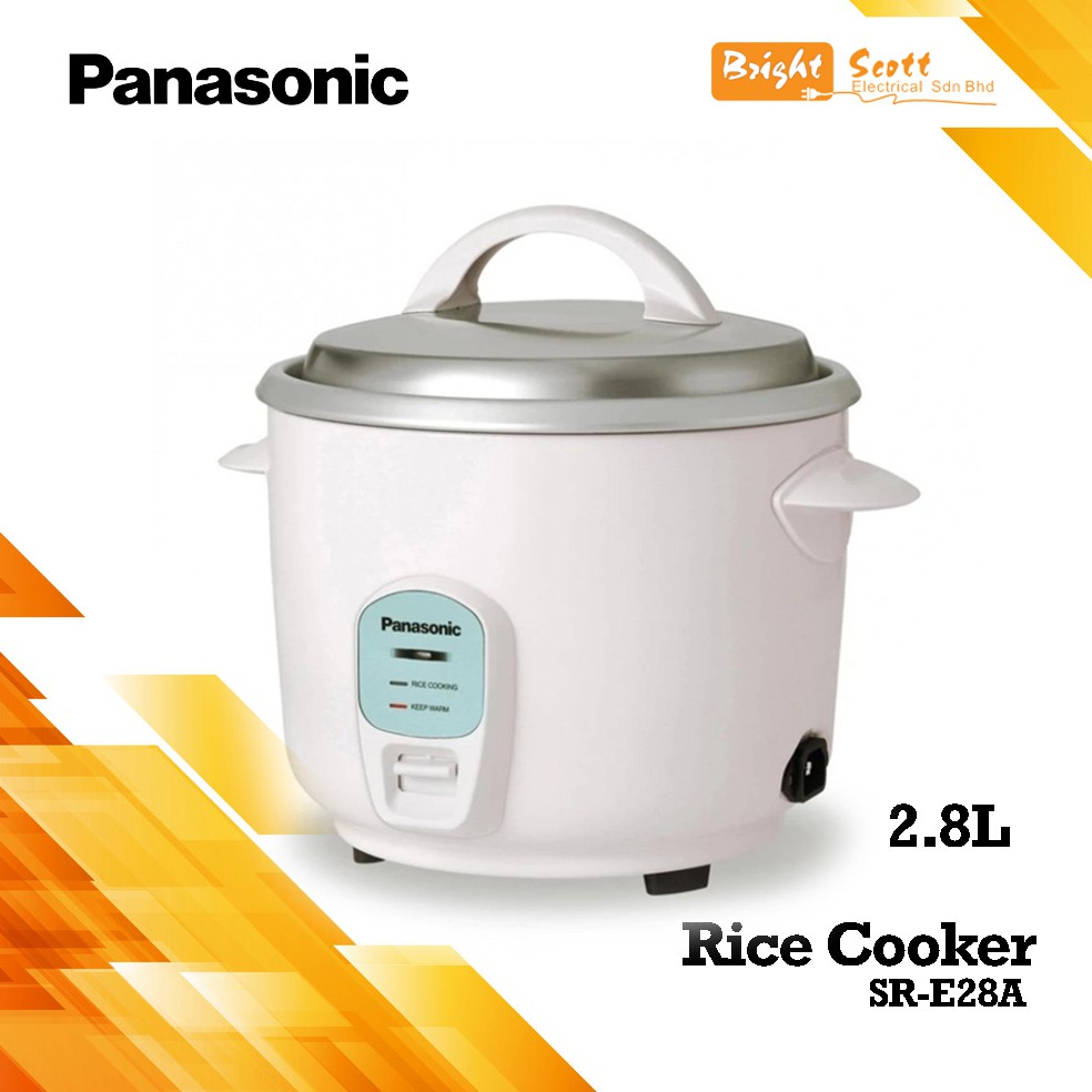 Panasonic SR-E28 Rice Cooker (2.8L) | Shopee Malaysia