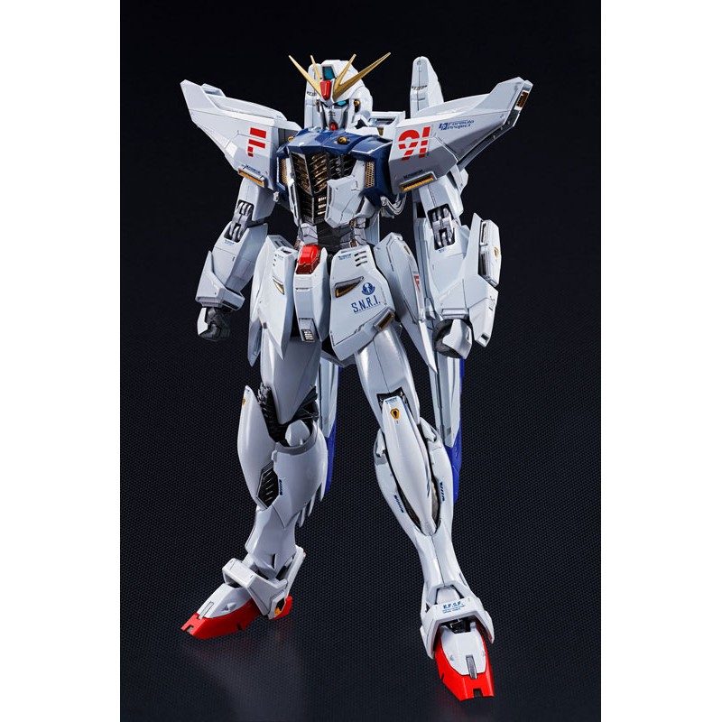 BANDAI Gundam Metal Build 1/100 F91 + MSV Option Set Metal Model ...