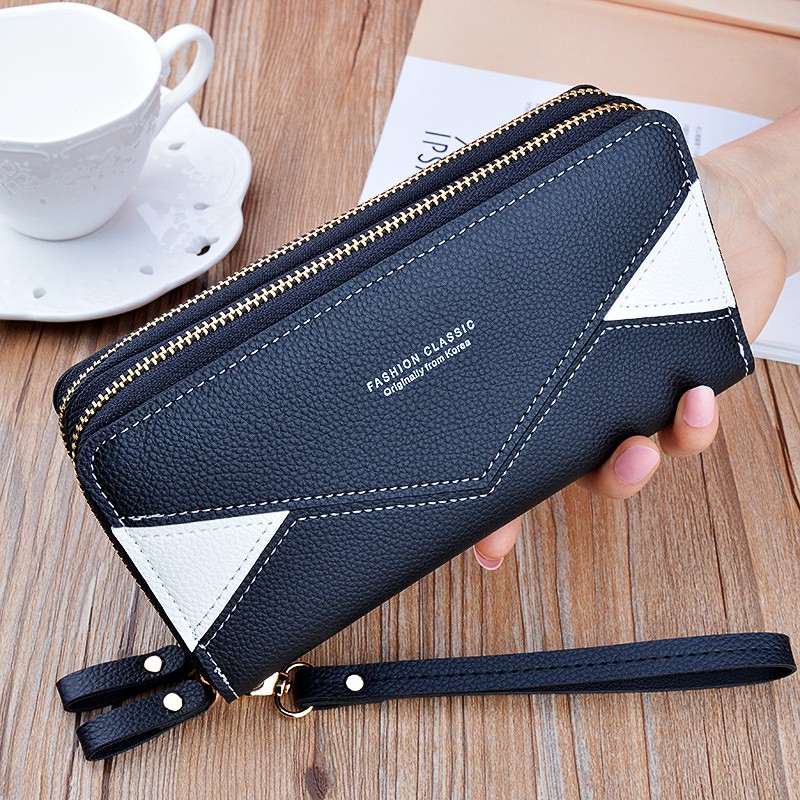 Clear Stock Sell Double Zip Purser Women , Beg Duit Perempuan , Women ...