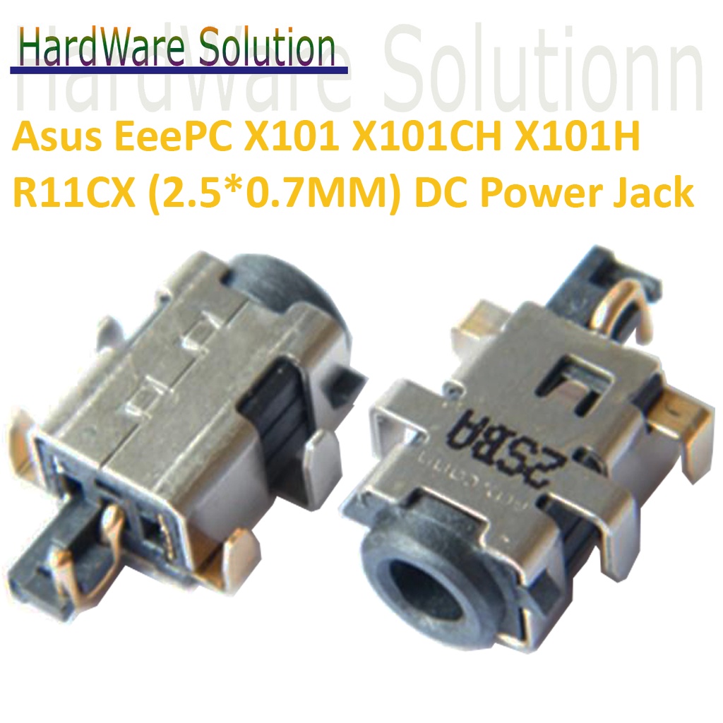 Asus Eee PC X101 X101CH X101H R11CX Series (2.5*0.7MM) DC Power Jack ...