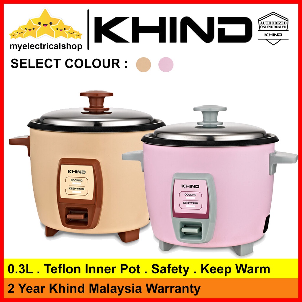 Khind RC903T Rice Cooker 0.3L (2 Cup) | Shopee Malaysia
