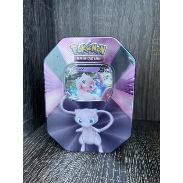 Pokémon TCG: Mew V Forces Tin . | Shopee Malaysia