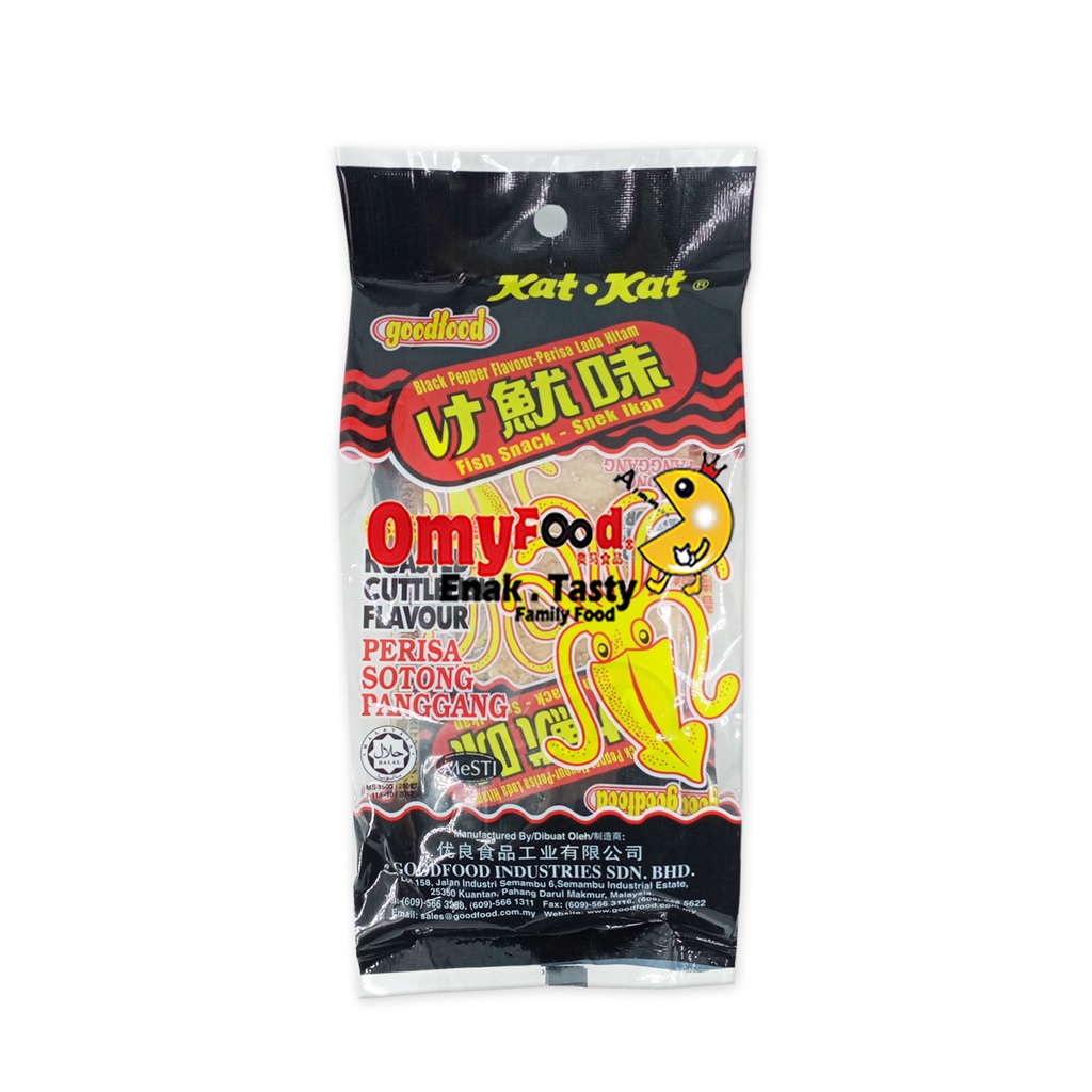 50g Kat-Kat Fish Snack Roasted Cuttlefish Flv,Snek Ikan Perisa Sotong ...