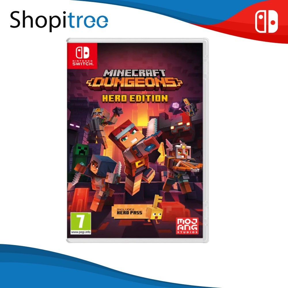 Nintendo Switch Minecraft Dungeons [Hero Edition] (English) | Shopee ...