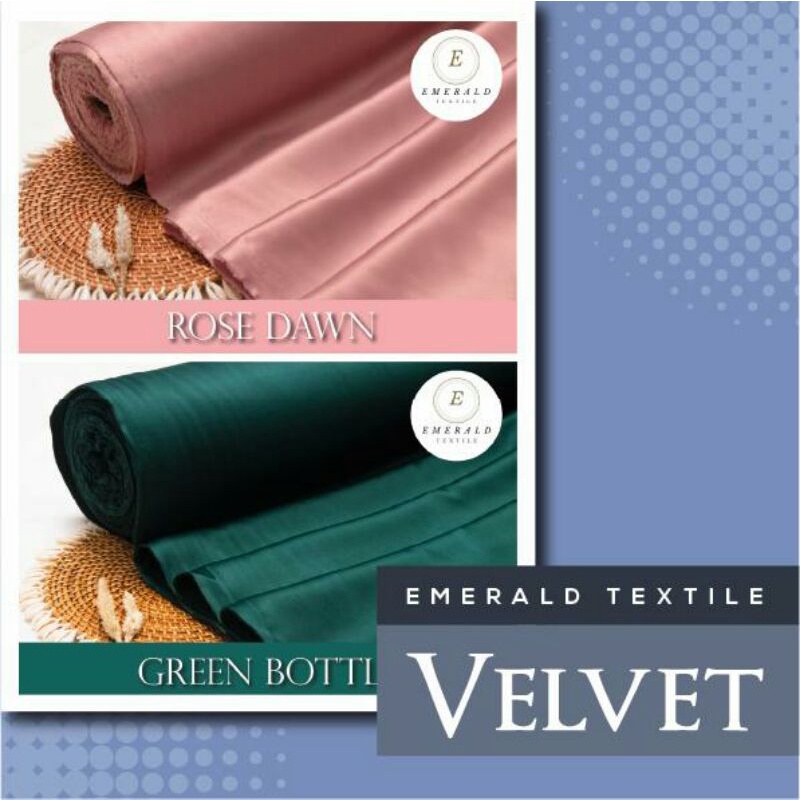 (Not Hijab) 1 METER Roberto Premium Velvet Satin Fabric (Price PER 1 METER Fabric) | Shopee Malaysia