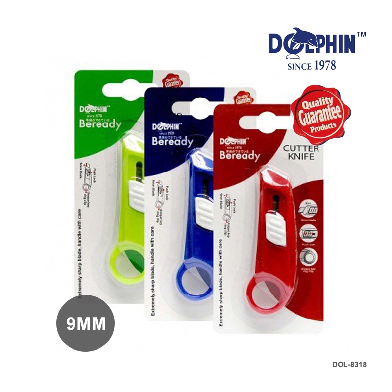 Dolphin | Cutter | Dolphin Cutter Knife (DOL-8318) | Shopee Malaysia