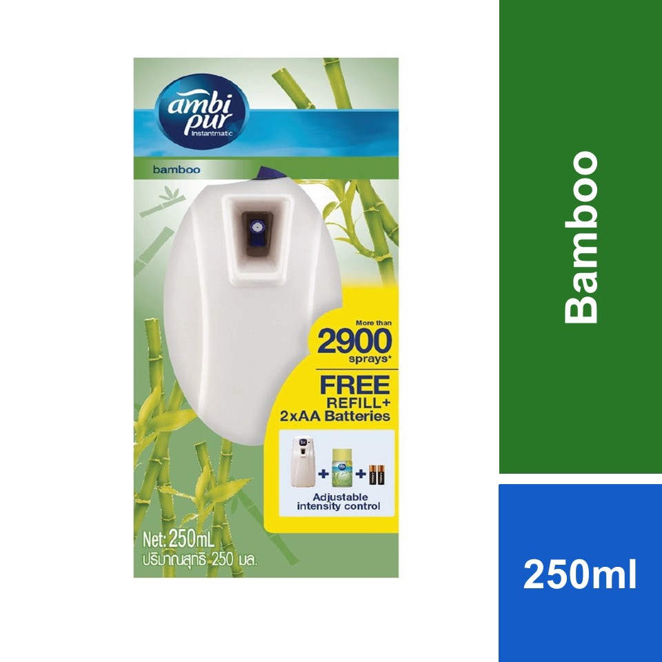 Ambi Pur InstantMatic Bamboo Automatic Spray Kit + Refill 250ml ...
