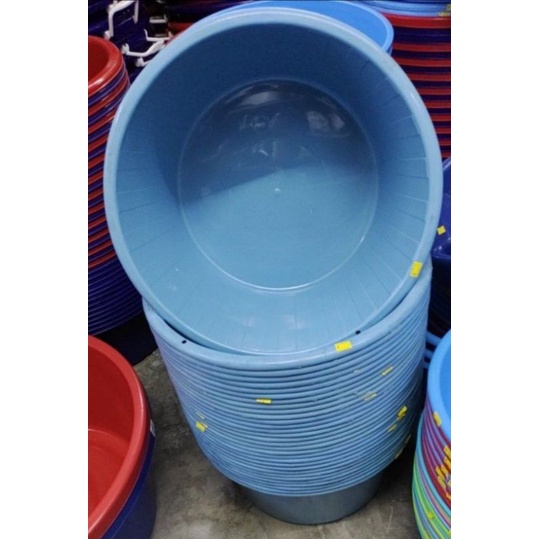 Basin plastik Tebal/Basin Besar Handle /Plastic basin/Basin basuh/Basin ...