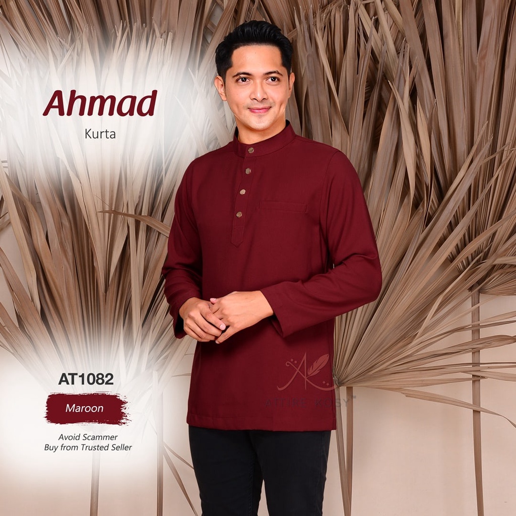 KURTA RAYA 2022 KOLAR CEKAK MUSANG CANTIK SELESA PLUS SIZE [AHMAD KURTA ...