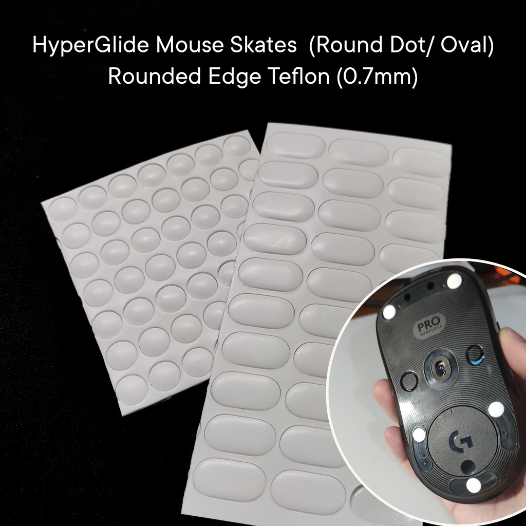 Universal Hyperglide Mouse Skates/ Mouse Feet/ Mouse Glide (Smooth ...