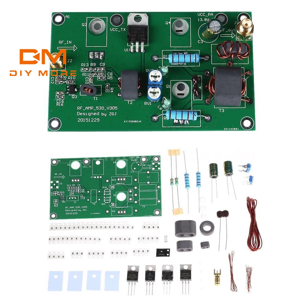 DIYMORE DIY Kit 45W SSB Linear Power Amplifier CW FM HF Radio ...