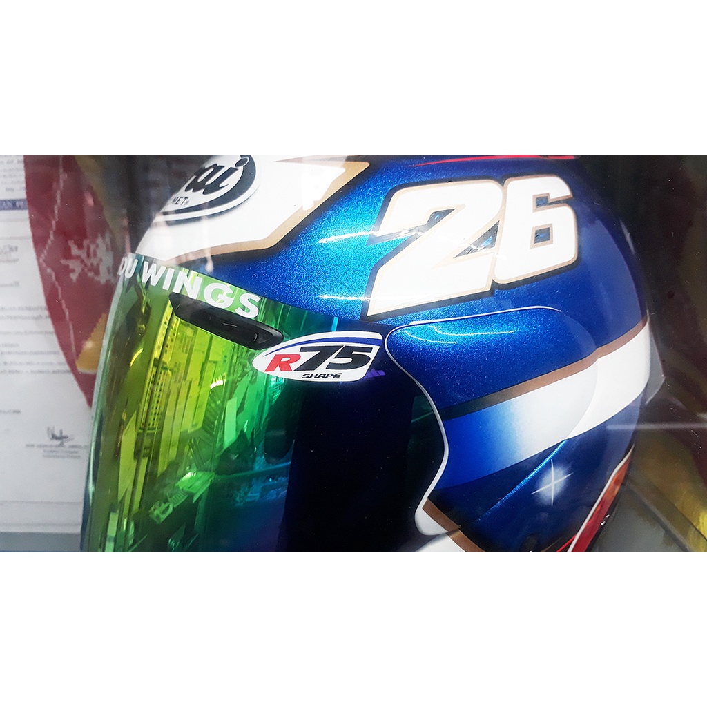 Arai R75 shape - sticker | Shopee Malaysia