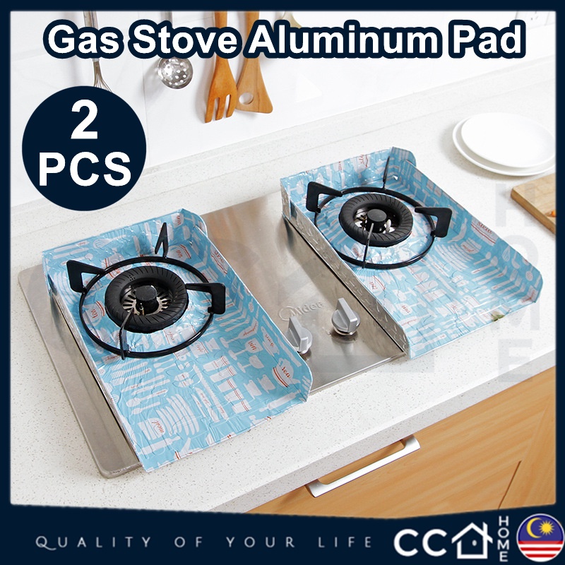 Foil Tin Paper Gas Stove Pad Aluminum Kitchen Clean Paper Thickened ...