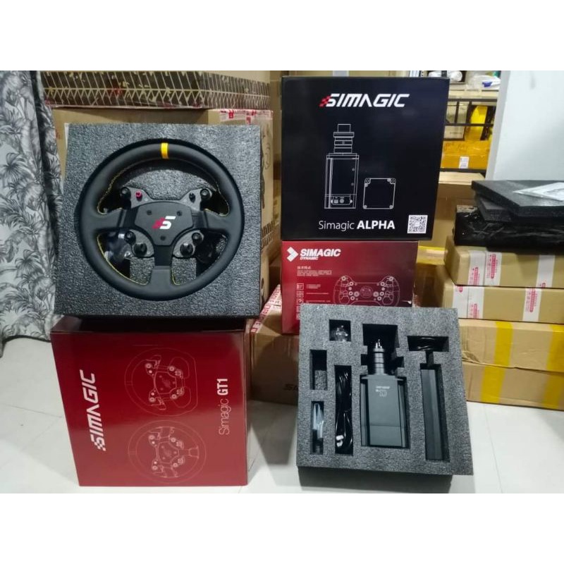 1 YEAR WARRANTY 💯 SIMAGIC ALPHA MINI WHEELBASE + GT1 +BRACKET | Shopee Malaysia