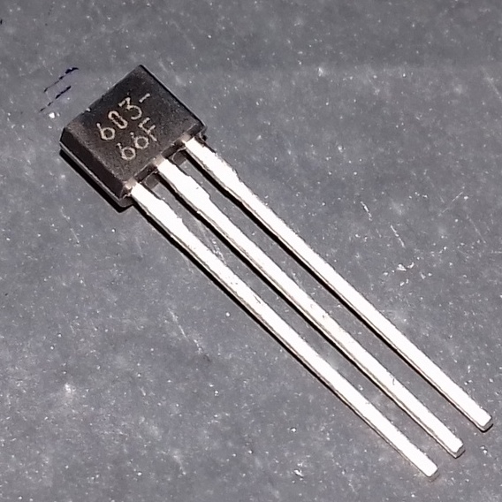 (2094) 2SC603 2SC603-F C603 603 NPN TRANSISTOR TO-92S | Shopee Malaysia