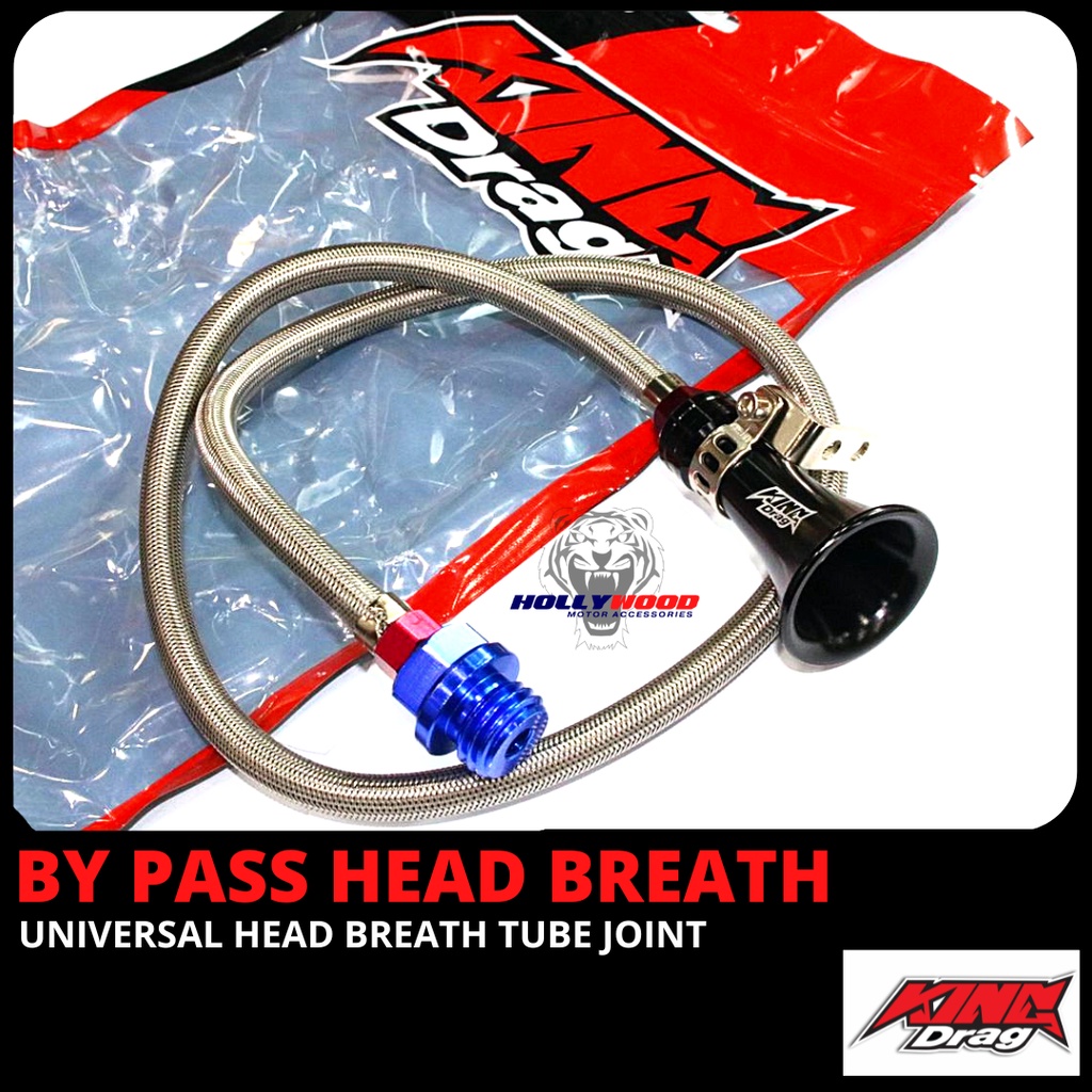 KINGDRAG BYPASS AIR HOSE CNC HEAD BREATH TUBE JOINT UNIVERSAL Y16 Y15 ...