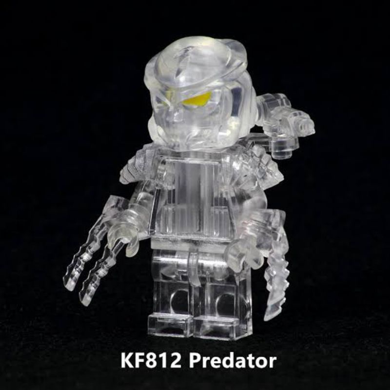 Lego Scar Transparent Minifigure AVP Predator DinoSwat Hulk Ironman ...
