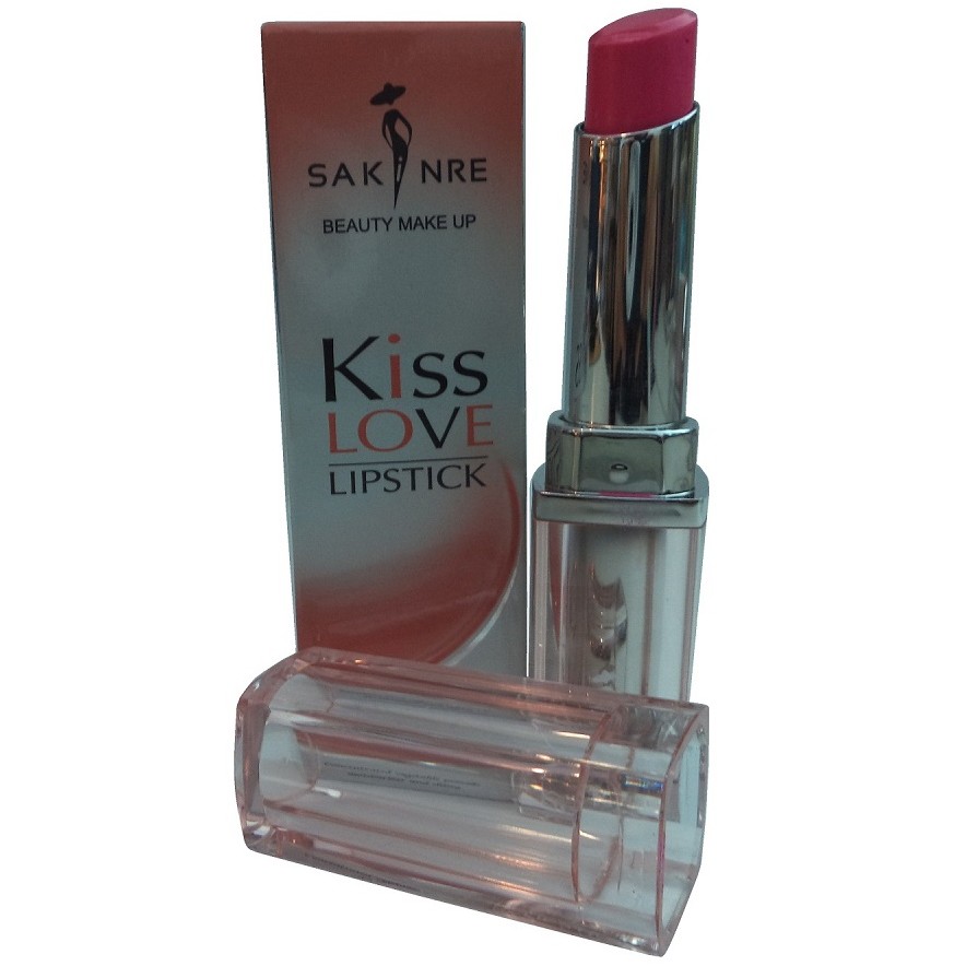 SAKINRE KISS LOVE LIPSTICK ( SHOCK PINK ) | Shopee Malaysia