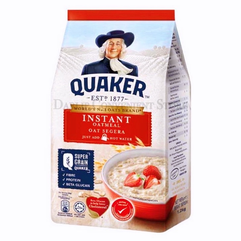 Quaker Instant Oatmeal 1.2kg | Shopee Malaysia