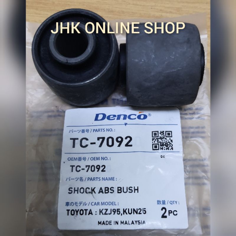 TOYOTA HILUX KUN25 KUN26 PRADO ABSORBER BUSH FRONT(1SET PC) | Shopee ...