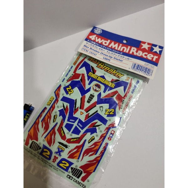 original tamiya max breaker sticker | Shopee Malaysia