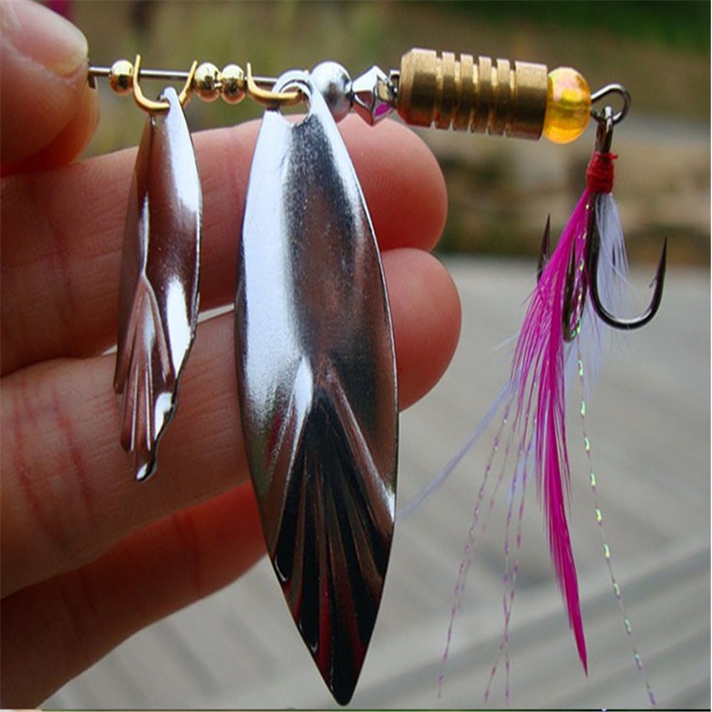6.7g/6cm vib spoon lure Sequin hook umpan casting lure sinking minnow Rotating VIB Metal Sequins ...