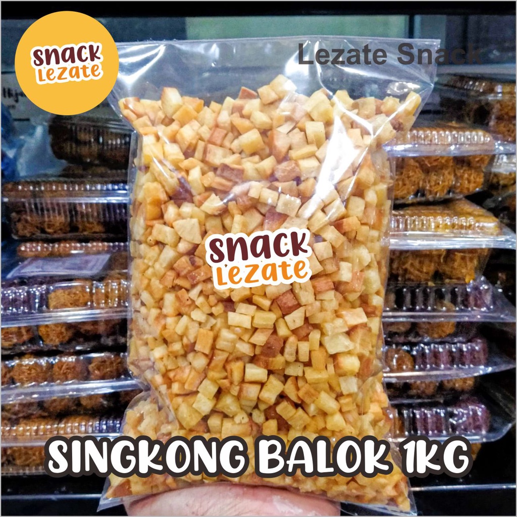 Cassava Beam 1KG /cassava Chips Box Of Crispy Savoury Salted Dice ...