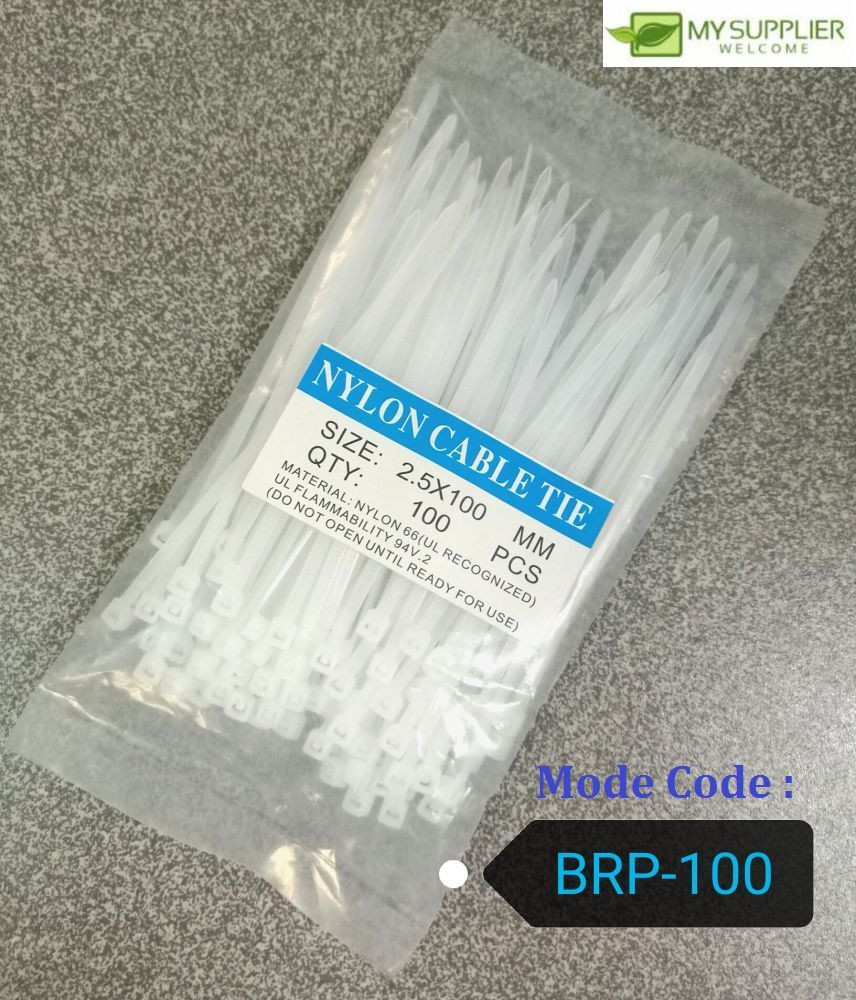 100pcs+- 100mm Cable Tape (Random Black/White) | Shopee Malaysia