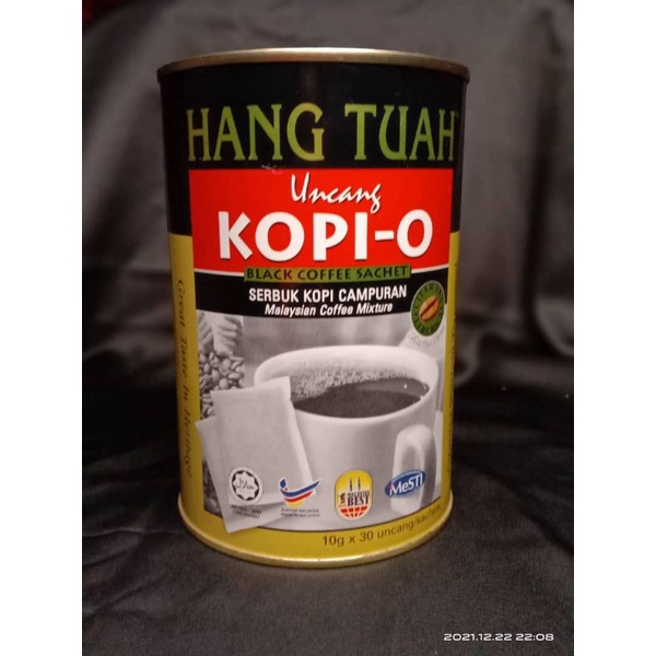 HANG TUAH KOPI O UNCANG 10g X 30 Sachets | Shopee Malaysia