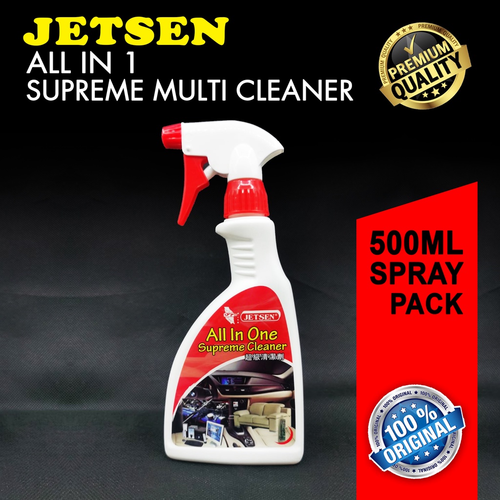 Jetsen All In One Supreme Home Clean Carpet Sofa Wind Screen Glass Cleaner Spray Chain Degreaser ...