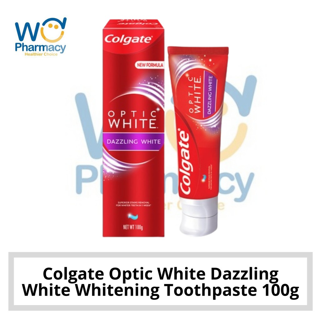 COLGATE Optic White Dazzling White Toothpaste 100g | Shopee Malaysia