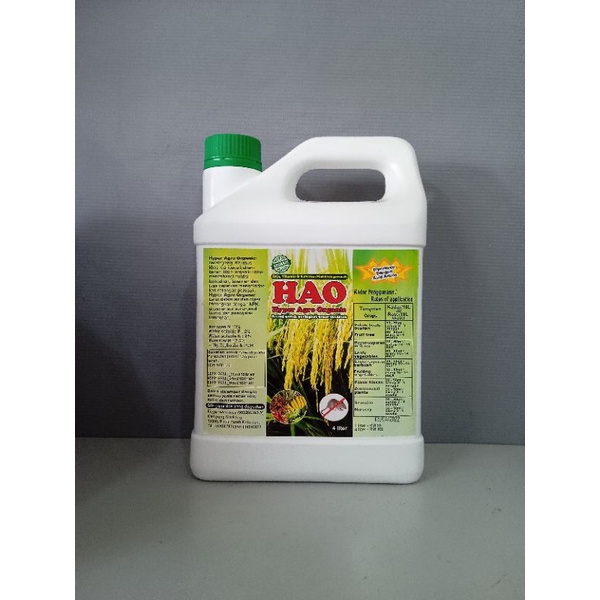 HAO HYPER AGRO ORGANIC (4LITRE) | Shopee Malaysia