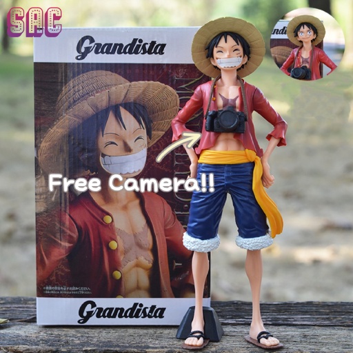 [Ready Stock] One Piece Grandista Monkey D. Luffy 3 Smile Face PVC ...