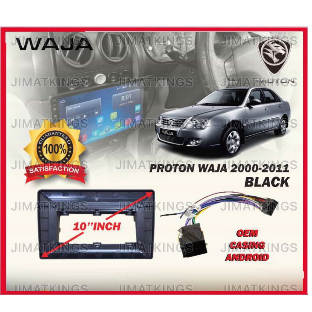 Big Screen Casing Android 10.1" inch Proton Waja 2000-2011 (with PnP ...