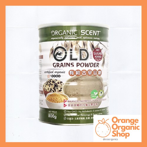 ORGANIC SCENT OLD GRAINS POWDER NO SUGAR (100％ CERTIFIED ORGANIC ...
