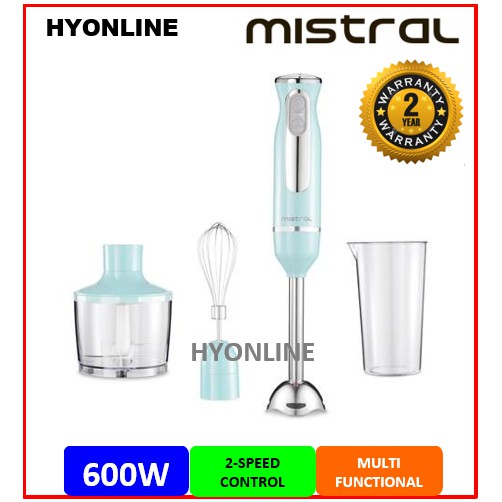MHB1902 - MISTRAL MULTI-FUNCTIONAL HAND BLENDER (RANDOM COLOUR ...