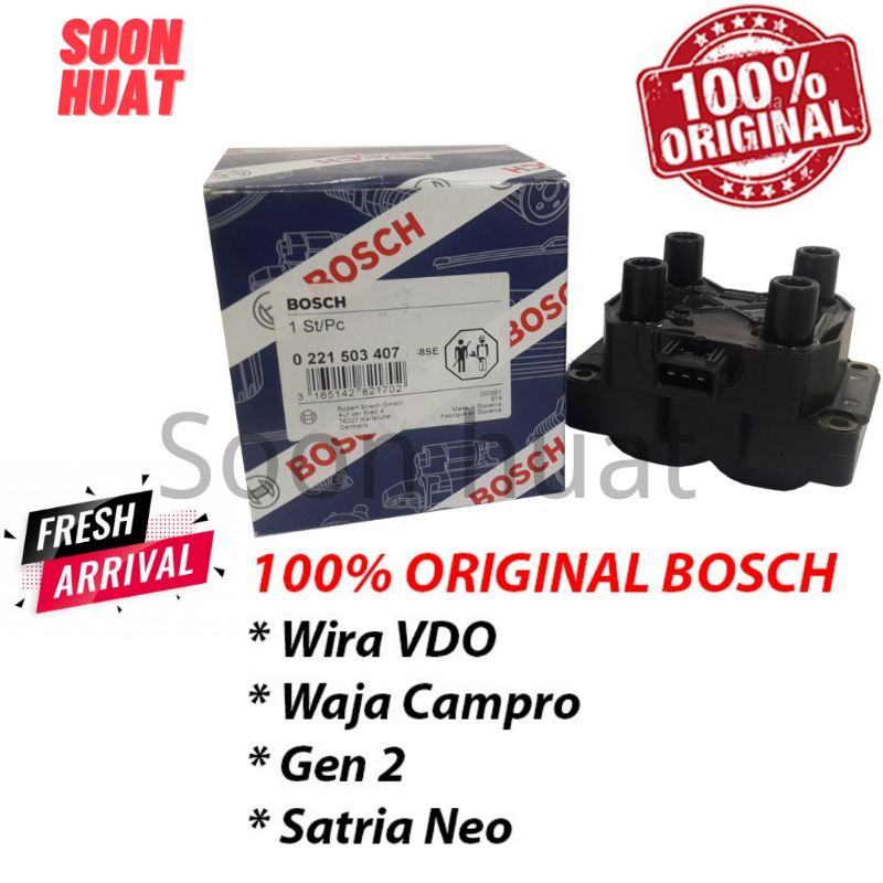 100% ORIGINAL Proton Wira VDO / Gen2 / Waja Campro Ignition Coil ...