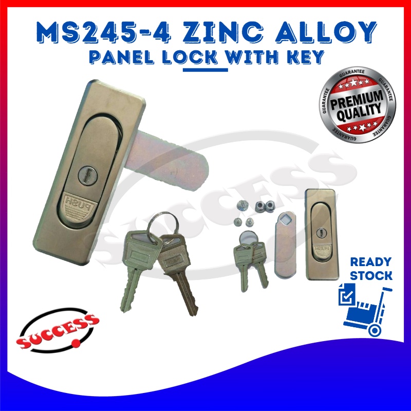 SUCCESS RV245-4 Zinc Alloy Panel Lock with Key Door Lock Enclosure ...