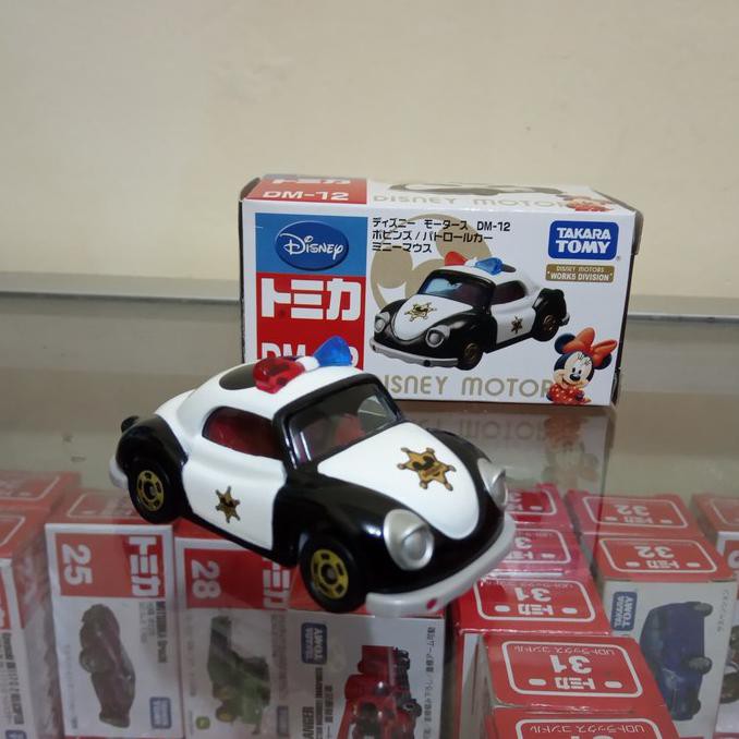 Disney Motors DM-12 Poppins Cop Minnie mouse police Collection Display ...