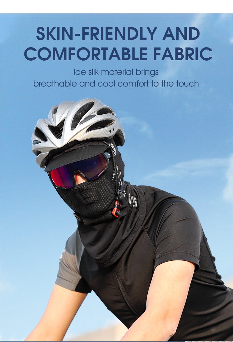 WEST BIKING Topeng Muka Balaclava Full Face Mask Sun Protection ...