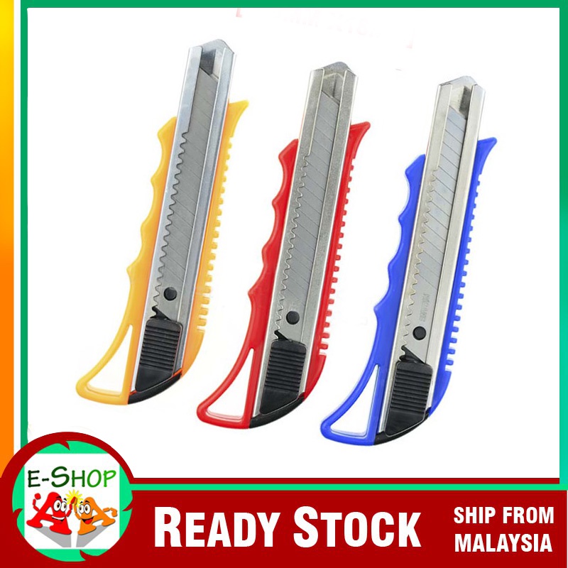 Big Size Cutter Knife / Pisau Saiz Besar Potong Kertas A4 Model Board ...
