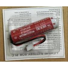Maxell ER6C F2-40BL 3.6V 1800mAh Lithium PLC Industrial Battery with ...